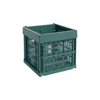 HAY Panier Colour Crate - Vert - Polypropylène recyclé - Designer Hay Studio
