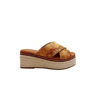 Alviero Martini 1A Classe Femme, Chaussures, Beige, Taille: 40 EU Wedges