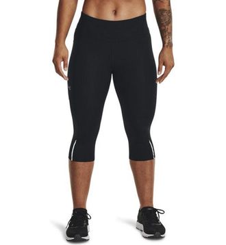Under Armour HeatGear Fly Fast 3.0 Speed Capri W - lange Unterhose - Damen