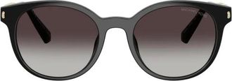 Michael Kors Lunettes de soleil rondes Pienza - Femme - Accessoires - Noir - Taille: 53 MM