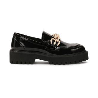 Kazar Lackierte Slip-On Halbschuhe auf Laufsohle - - Shoes - Damen - Schwarzk - 40 EU
