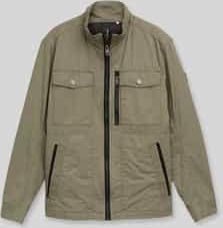 Tom Tailor Regular Fit Jacke aus reiner Baumwolle
