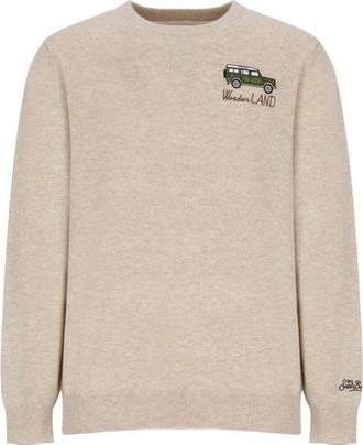 Saint Barth Herren, Strickwaren, Beige, SGr&ouml;&szlig;e