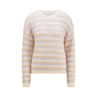 Riani Femme, Pulls, Multicolore, Taille: 42 FR Pull Ray&eacute; en M&eacute;lange dAlpaga