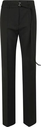 Max Mara Femme, Pantalons, Noir, Taille: 38 FR Pantalone lungo flared Cera