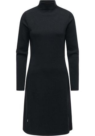 Ragwear A-Linien-Kleid Leavie Modisches Damen Sweatkleid mit Stehkragen
