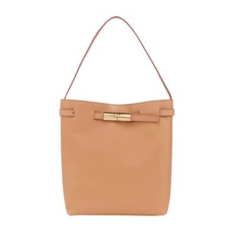 Longchamp Sac port&eacute; &eacute;paule Le Smart L - Femme - Sacs - Brun - Taille: ONE Size