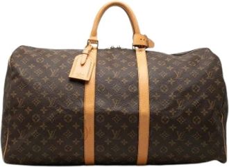 Louis Vuitton Pre-owned Keepall 55 - Femme - Pre-owned - Brun - Taille: ONE Size