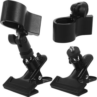 Valiclud PENIKOKO 2 St&uuml;ck Freih&auml;ndiger Haartrocknerst&auml;nder mit 360&deg; Drehung Verstellbare Metallklemme Rutschfester Haartrocknerhalter f&uuml;r Bad und Salon