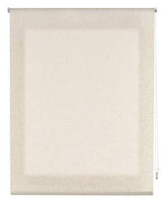 Estoralis | Theon | Modernes Design-Rollo | Lichtdurchlässig Stoff | Leinen | 110 x 195 cm. (Breite/Höhe) Stoffgröße 107 x 190 cm. | Rollos für Fenster und Türe