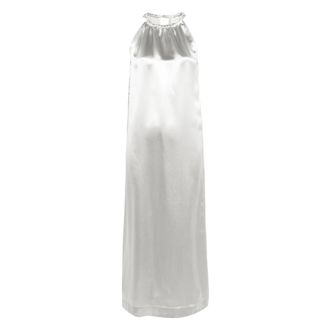 Loulou Studio Langes Kleid - - Dresses - Damen - Grau - XS