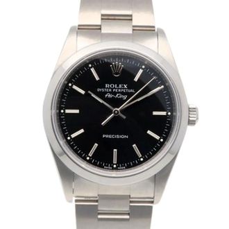 Rolex Montre Pre-owned Oyster Perpetual 34 mm - Homme - Pre-owned - Noir - Taille: ONE Size