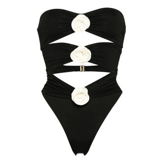 La Reveche Femme, Maillots de bain, Noir, Taille: 42 FR V&ecirc;tements Mer Noire pour Femmes