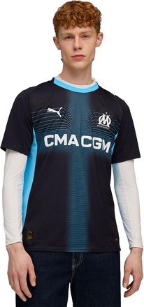 Puma Olympique Marseille Replica Trikot Away 2025/2026 blau, 2XL Herren