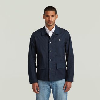 G-Star 2 Pocket Overshirt - Dunkelblau - Herren