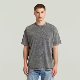 G-Star Acid Washed T-Shirt - Schwarz - Herren