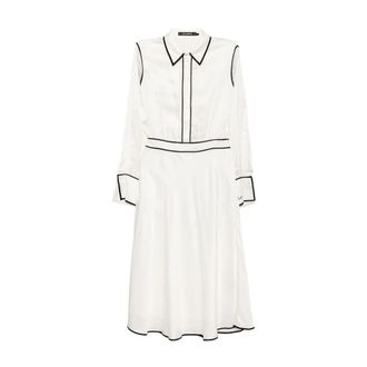 Karl Lagerfeld Femme, Robes, Blanc, Taille: 38 FR Shirt Dress
