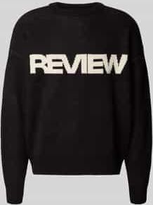 Review Strickpullover mit Rundhalsausschnitt