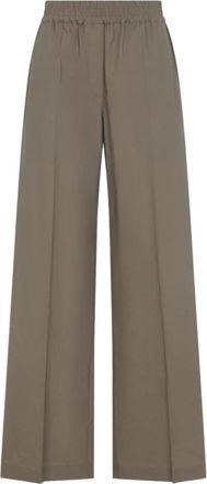Brunello Cucinelli Femme, Pantalons, Brun, Taille: 34 FR Pantalon Duna