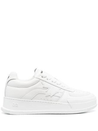 Dsquared2 baskets à lacets - Blanc