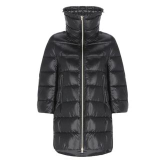 Herno Femme, Manteaux, Noir, Taille: 36 FR Cleofe Midi Down Jacket