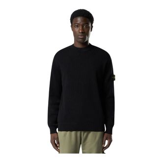 Stone Island Herren, Strickwaren, Schwarzk, MGr&ouml;&szlig;e