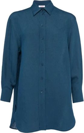 Eres Eres, Femme, Robes, Bleu, Taille: 40 FR Mignonette Chemise