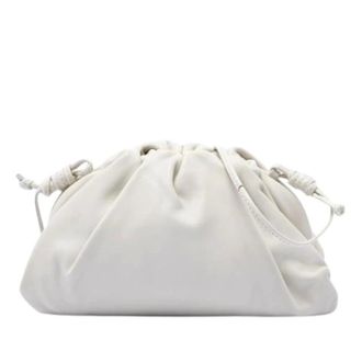 Bottega Veneta Pre-owned Mini Pouch - Femme - Pre-owned - Blanc - Taille: ONE Size