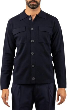 Alpha Industries Blouson - - Shirts - Herren - Blau - S