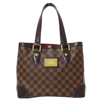 Louis Vuitton Sac cabas Damier Canvas Pre-owned - Femme - Pre-owned - Brun - Taille: ONE Size