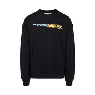 Iceberg Herren, Sweatshirts & Hoodies, Schwarzk, SGr&ouml;&szlig;e