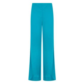 Alberta Ferretti Weite Hose - - Trousers - Damen - Blau - S