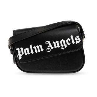 Palm Angels Femme, Sacs, Noir, Taille: ONE Size Sac en cuir avec logo