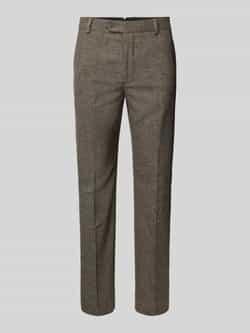 Selected Slim Fit Anzughose mit Woll-Anteil Modell REED