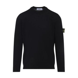 Stone Island Schwarze Herrenpullover - - Knitwear - Herren - Schwarzk - 2XL