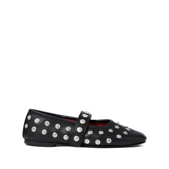 Stella McCartney Schwarze Ballerinas mit Silbernen Nieten - - Shoes - Damen - Schwarzk - 36 EU