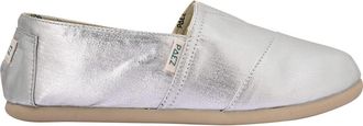 Paez Mädchen Original Gum Combi Glitter Espadrilles, Silber (Silver 010)