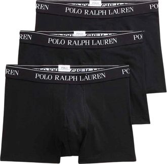 Ralph Lauren Homme, Sous-v&ecirc;tements, Noir, Taille: XL Boxers Trunk Classic 3 Pack Polo Noir 3Pk