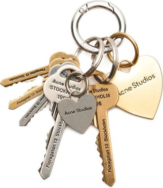 Acne Studios Femme, Accessoires, Multicolore, Taille: ONE Size AX2 Keyring