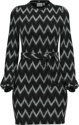 Vila Visascha L/S Tie Belt Short Dress/Ka