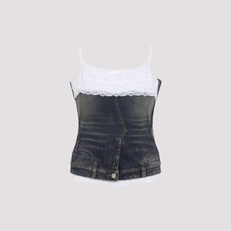 Balenciaga Top patch&eacute;