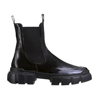 H&ouml;gl Chunky Chelsea Boots mit Profilsohle - - Shoes - Damen - Schwarzk - 37 1/2 EU