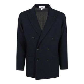Lardini Homme, Vestes, Bleu, Taille: M Veste en maille crois&eacute;e