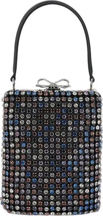 Self Portrait Clutches - Mini Multi-Crystal Bag - Gr. unisize - in Schwarz - f&uuml;r Damen