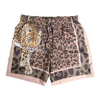 Dolce & Gabbana Homme, Maillots de bain, Multicolore, Taille: XS Short de bain