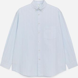 Arket Oxford-Hemd In Oversized-Passform -Blau