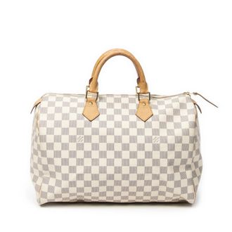 Louis Vuitton Crossbody Bags - Speedy 35 - Gr. unisize - in Wei&szlig; - f&uuml;r Damen