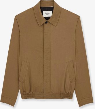 Saint Laurent Cassandre cotton jacket - SAINT LAURENT - gender_Man