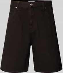 Edwin Straight Fit Shorts in Denim-Optik Modell Tyrell