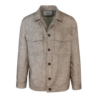 Lubiam Overshirt - - Jackets - Herren - Braun - M